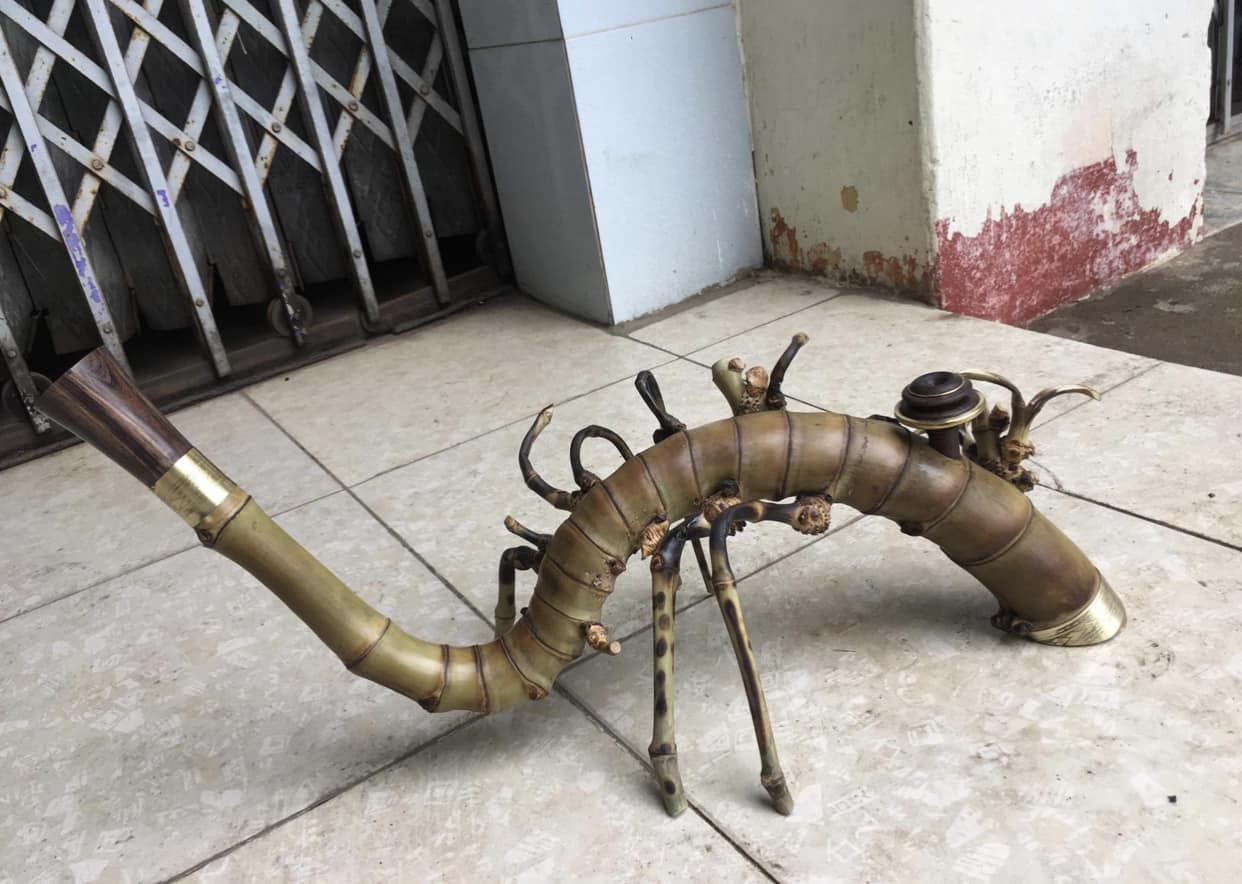 Những chiếc điếu cày đẹp nhất Việt Nam - Thuốc Lào Phú Gia
